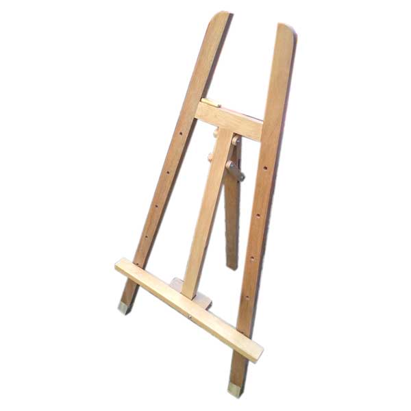 Standing Easel Sedang Tinggi 120cm Bahan Kayu - Kayu Seru